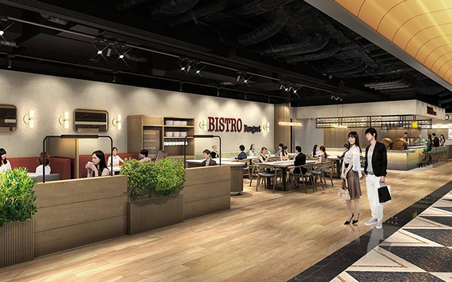 【公式】大阪梅田 グランフロント北館6F 炭火焼き・洋食ビストロ NORTH tRunk（ノース トランク）｜テラス席のある大型レストラン＆カフェ